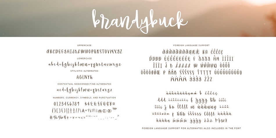 Brandybuck Font