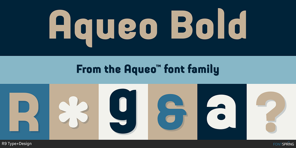 Aqueo Bold Font