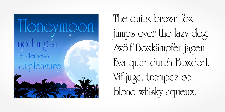 Honeymoon Pro Font