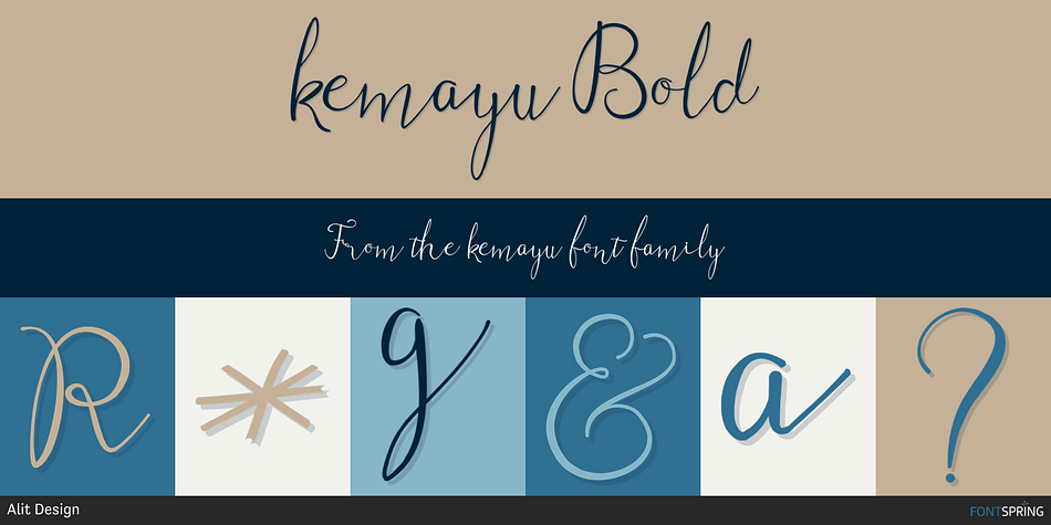 kemayu Bold Font