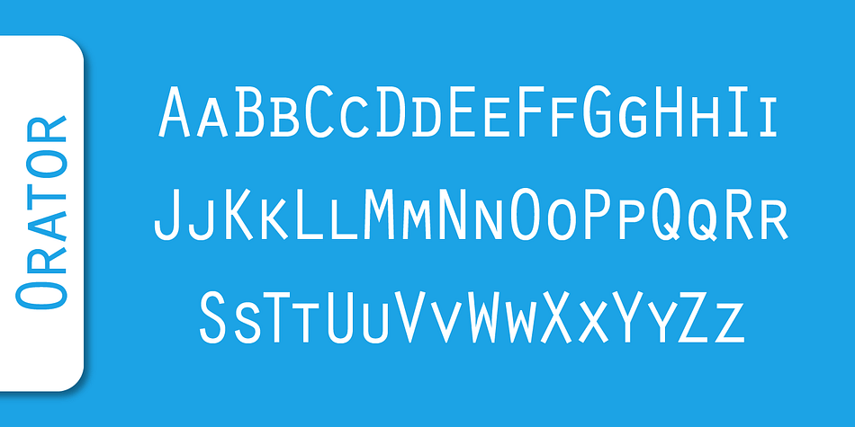 Orator Pro Font