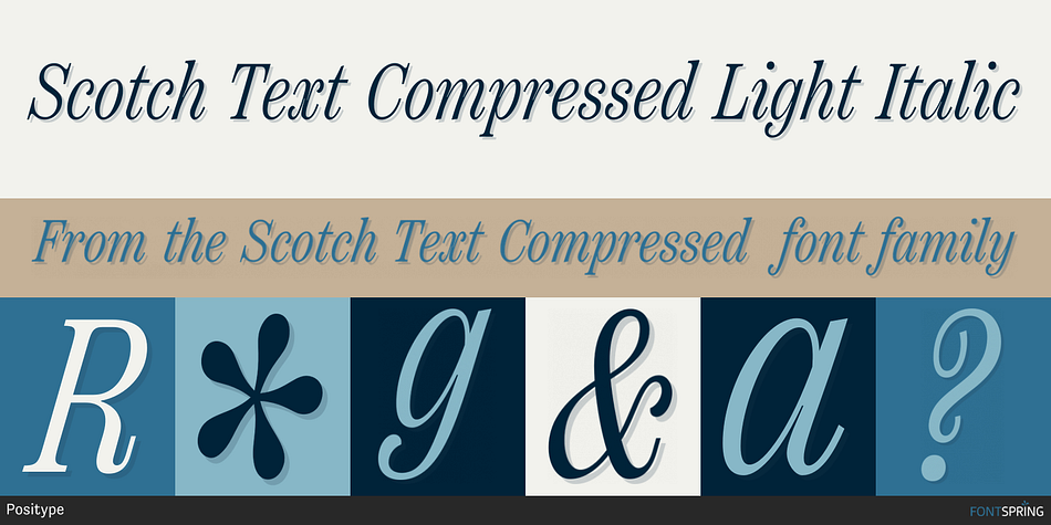 Scotch Font
