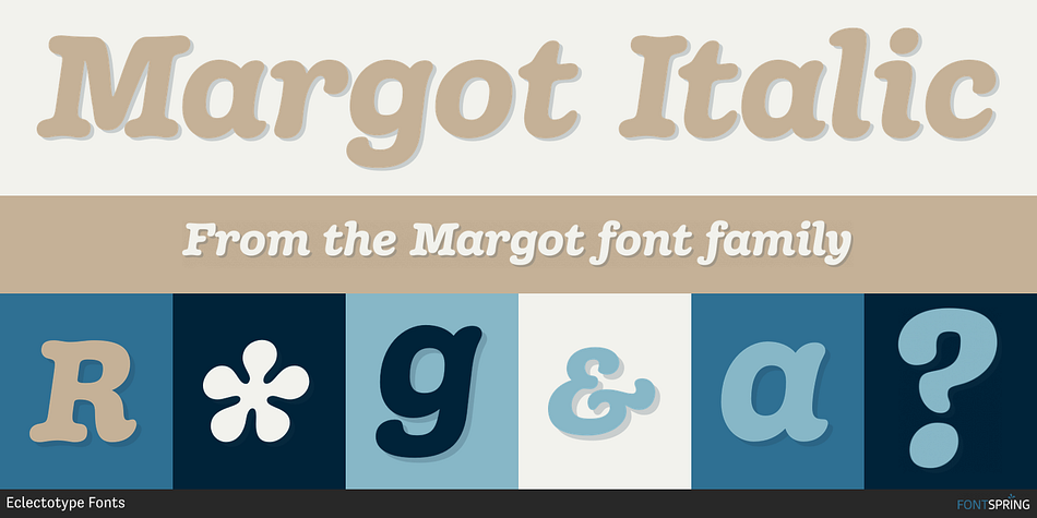 Margot Italic Font