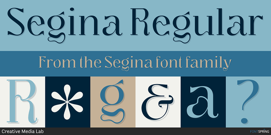 Segina Regular Font