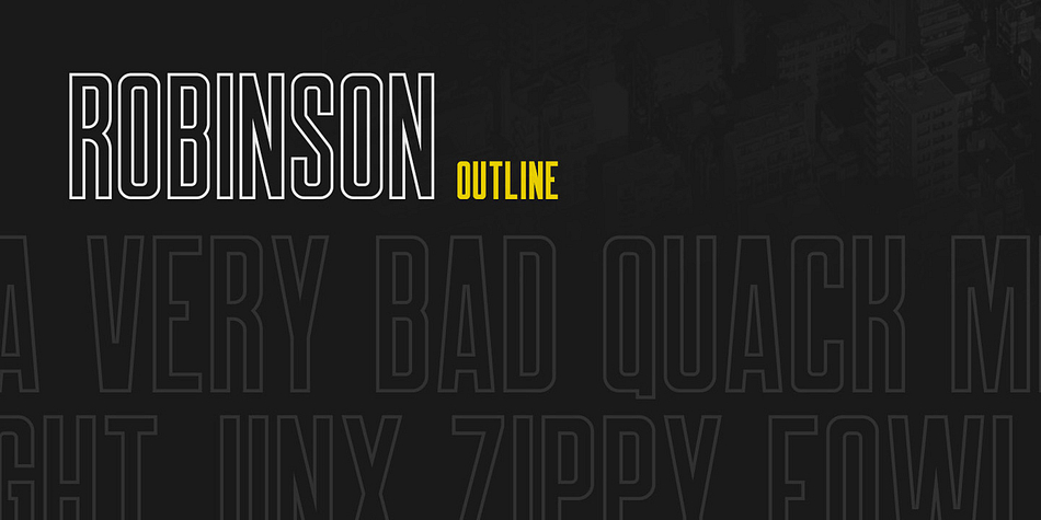Robinson Font