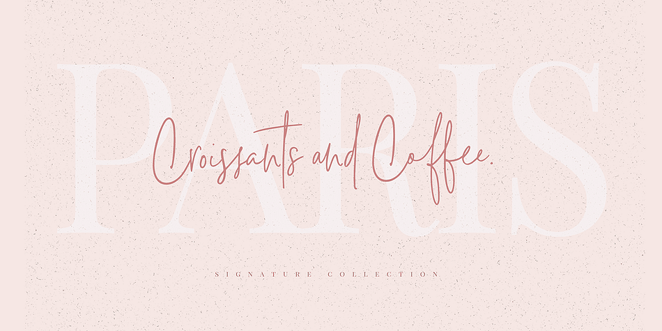 Signature Collection Font | Fontspring