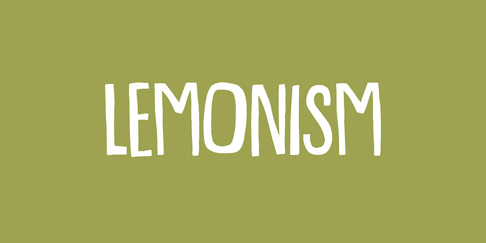 Lemon Drizzle Font