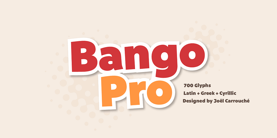 Bango Pro Font