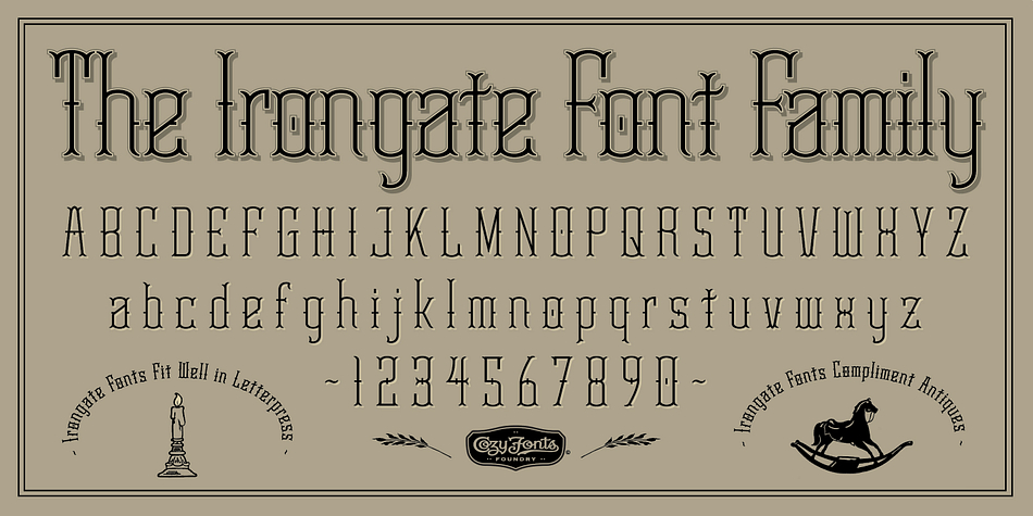 Irongate Font