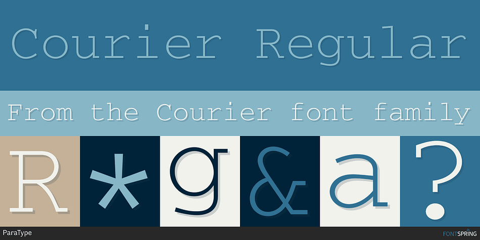 Courier Font
