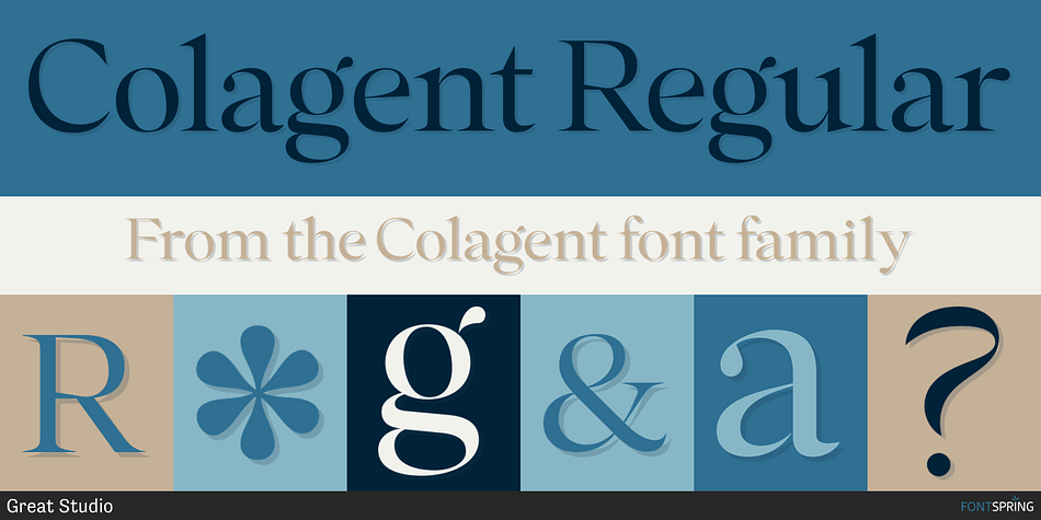 Colagent Regular Font