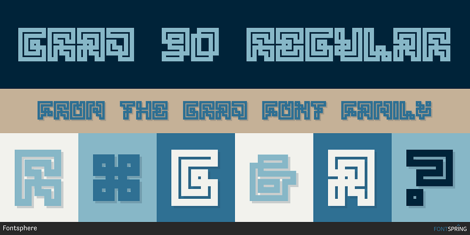 GRAJ 90 Regular Font