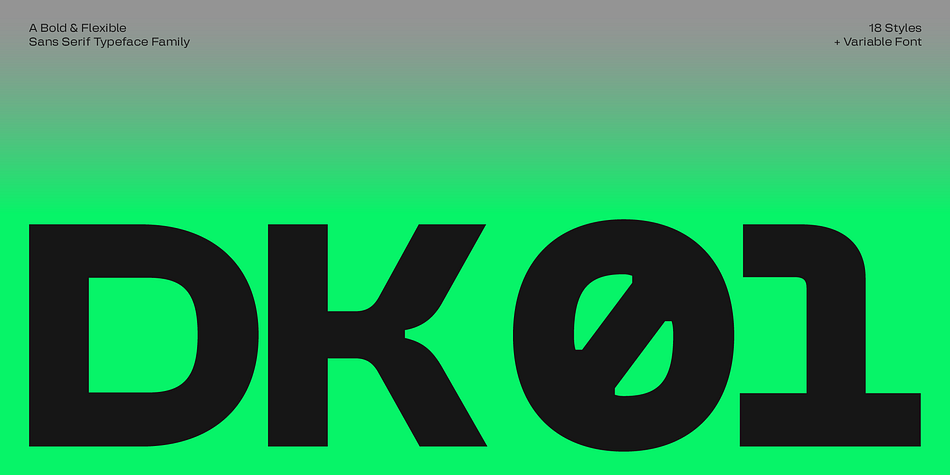 DK 01 Font