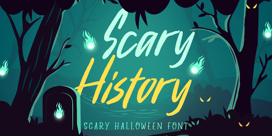 Scary History Font