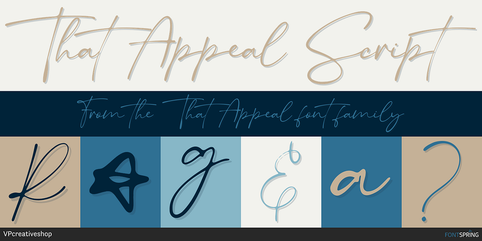 That Appeal Script Font