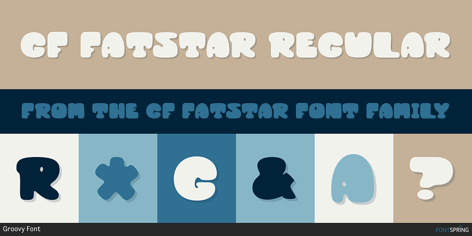 GF Fatstar Regular Font