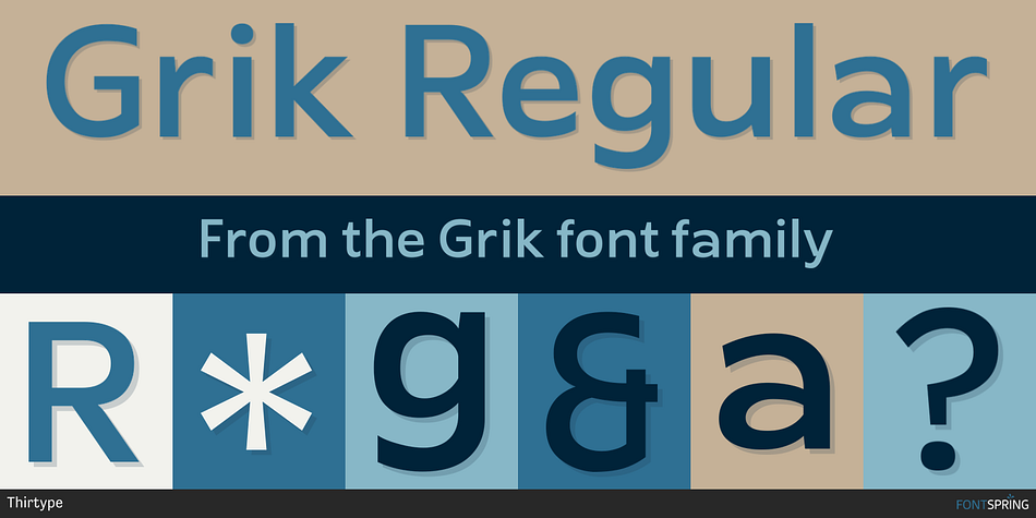 Grik Regular Font