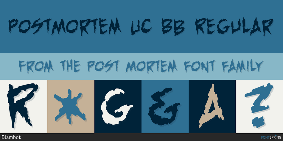 Post Mortem Font