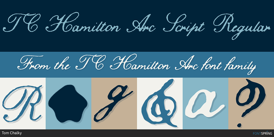 TC Hamilton Arc Script Regular Font