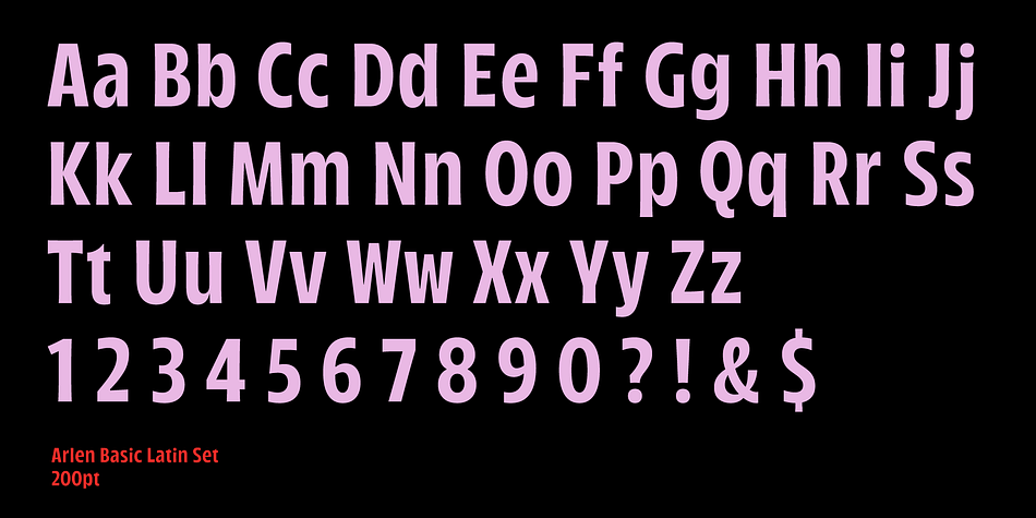 Arlen Font