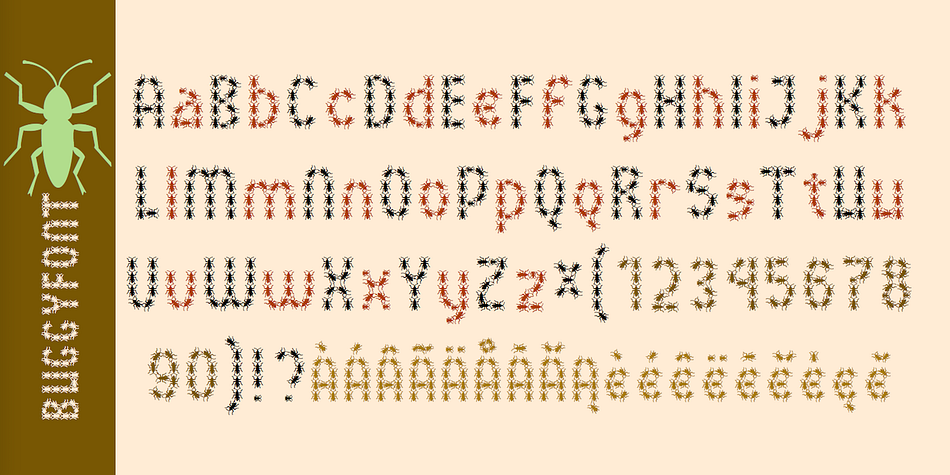 BuggyFont Font
