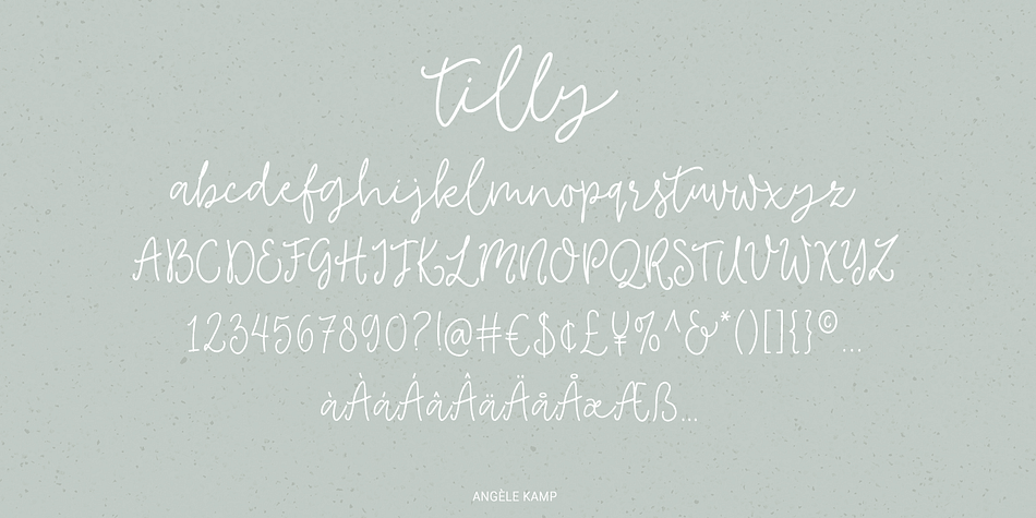 Tilly Font