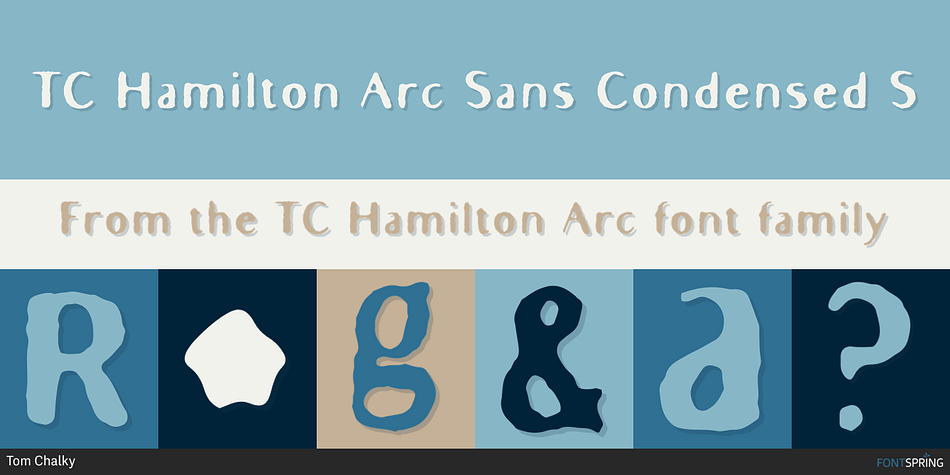TC Hamilton Arc Sans Condensed S Font