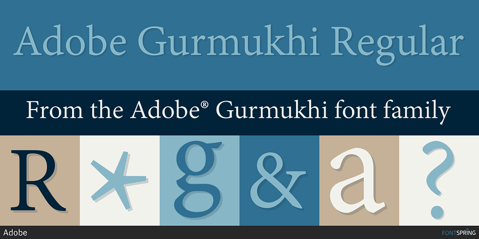 Adobe® Gurmukhi Font