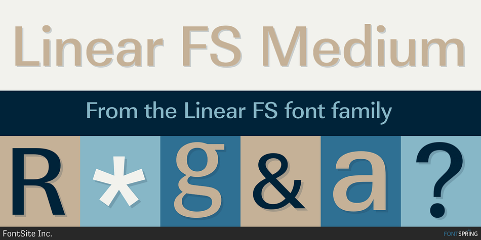Linear FS Font