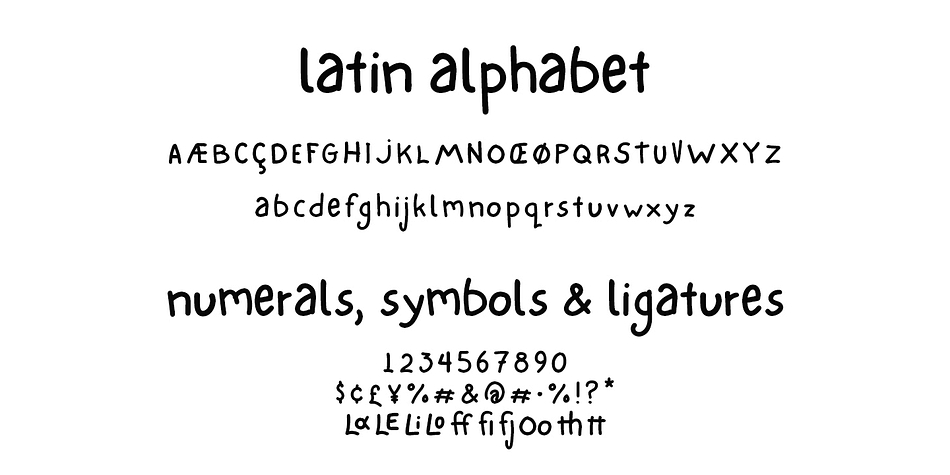 One Little Font Font