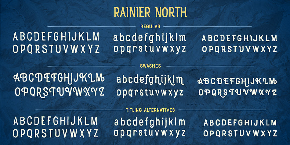 Rainier Font