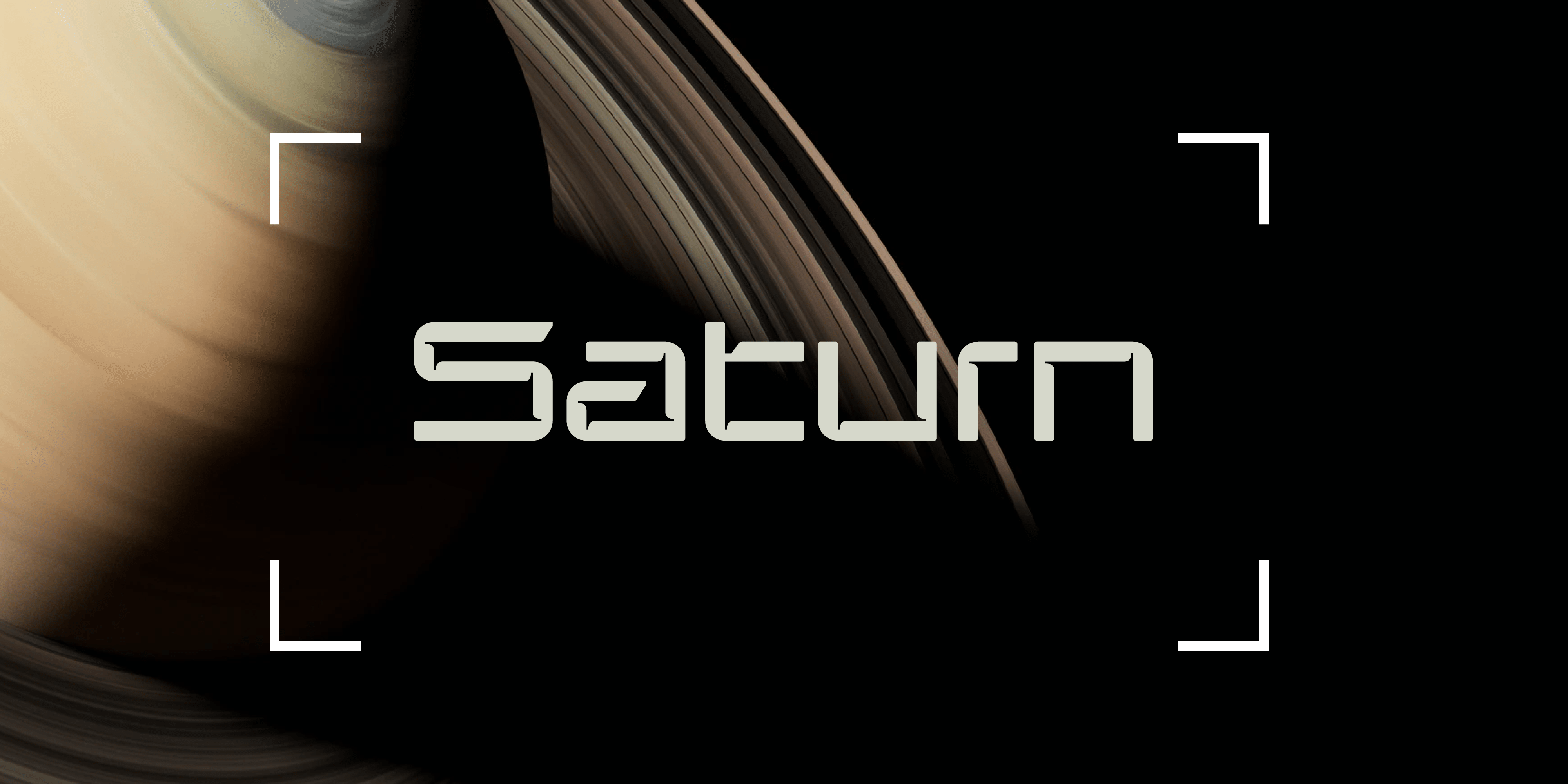 SB Saturn Font