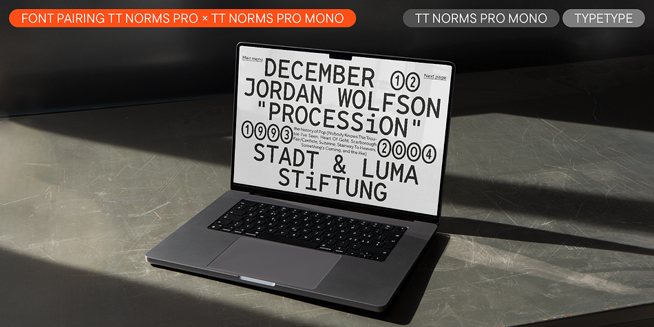TT Norms® Pro Font