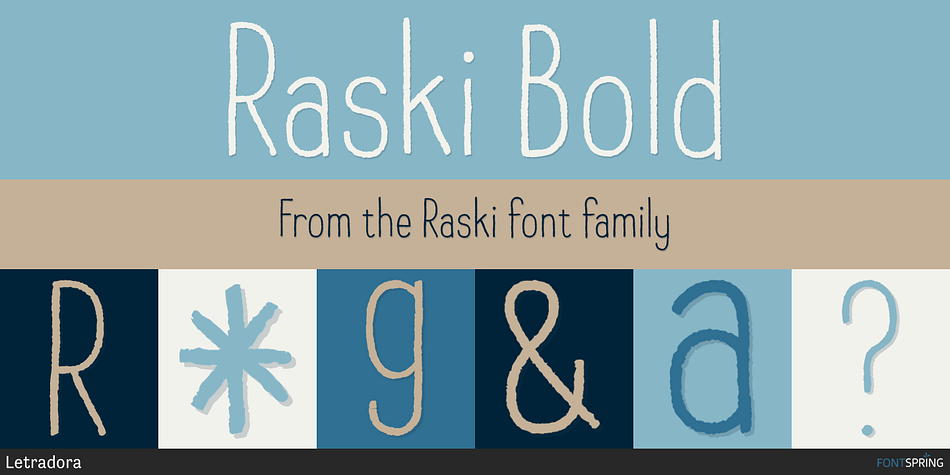 Raski Bold Font