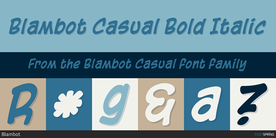 Blambot Casual Font