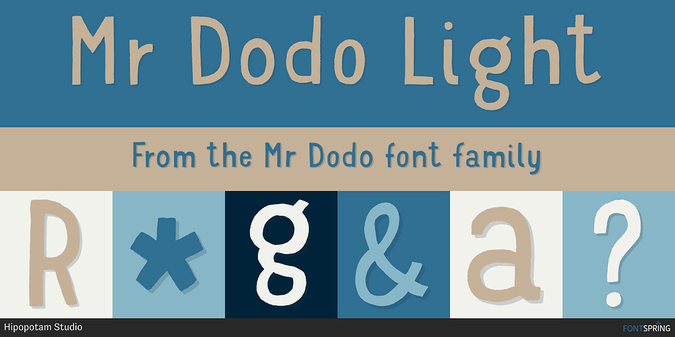 Mr Dodo Light Font