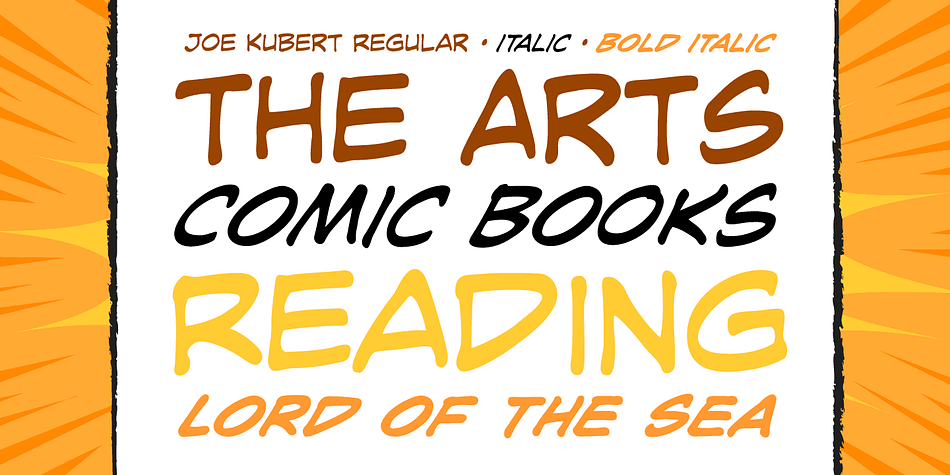 Joe Kubert Font
