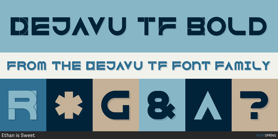 Dejavu TF Bold Font