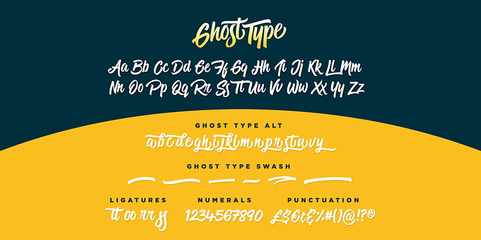 Ghost Type Font