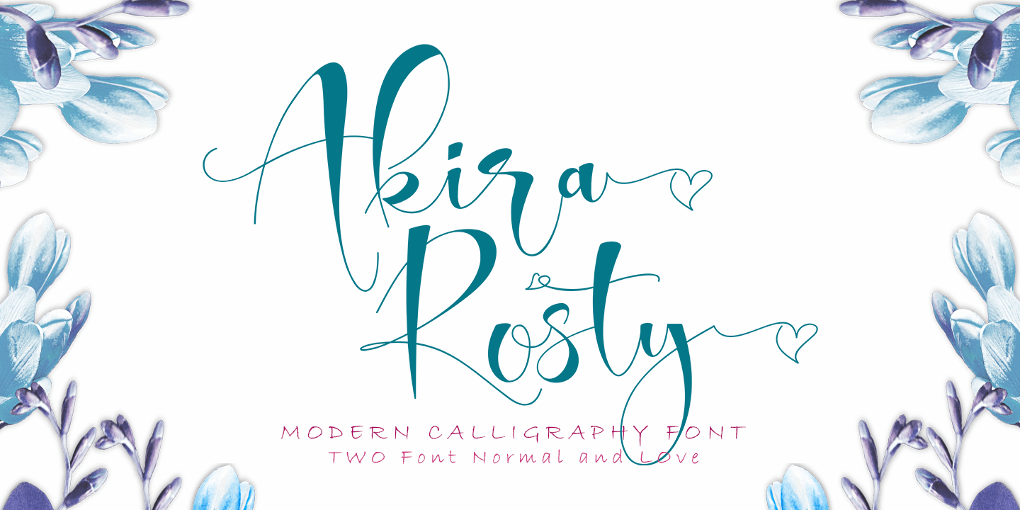 Akira Rosty Font