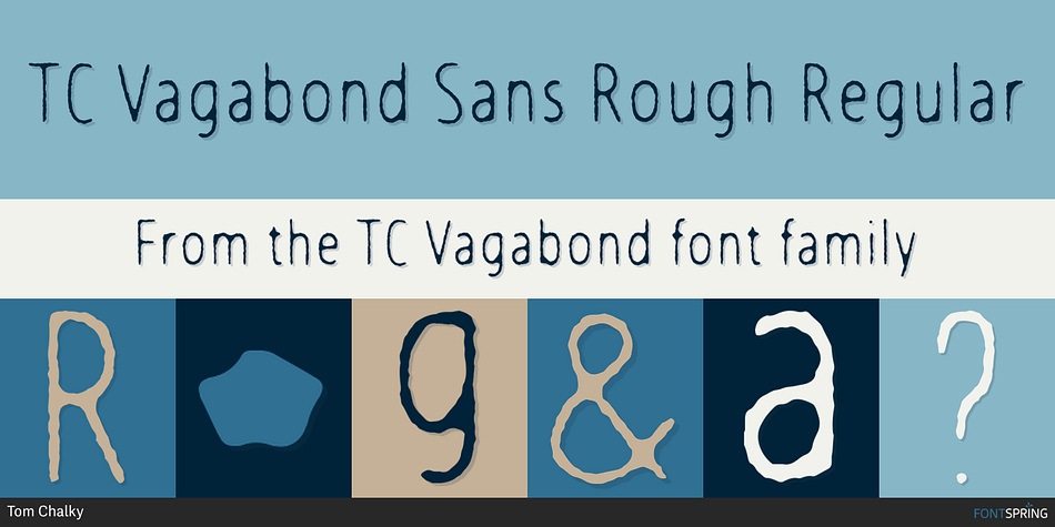 TC Vagabond Sans Rough Regular Font