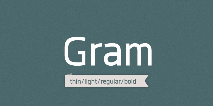 Gram Font