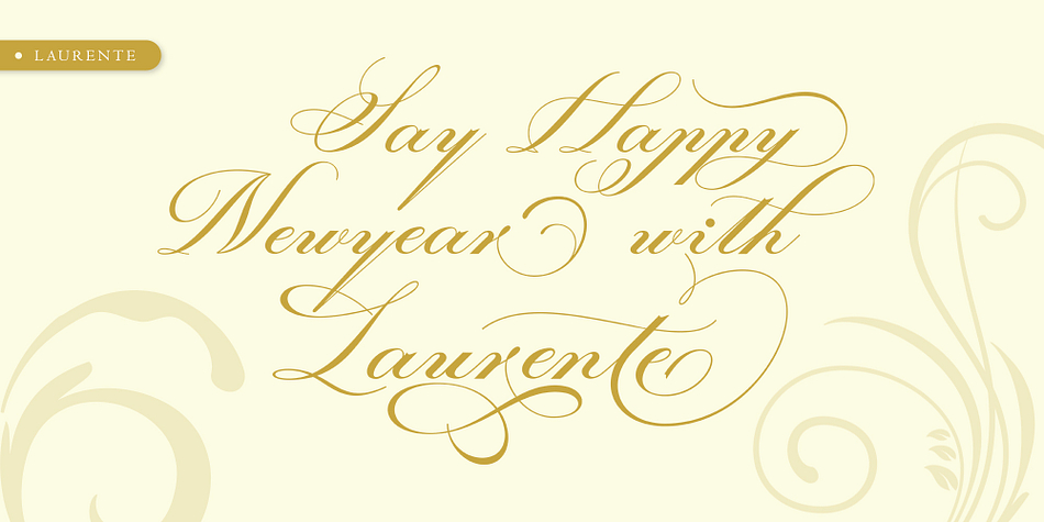 Laurente Script Font