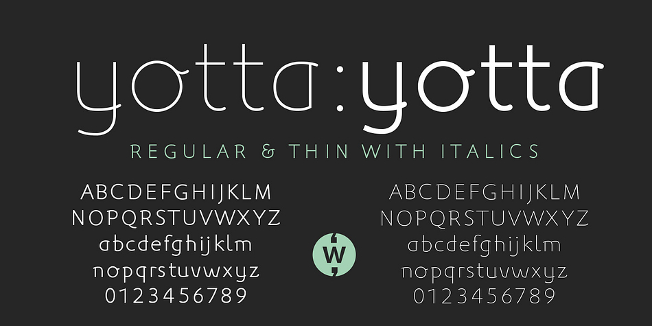 Yotta Font