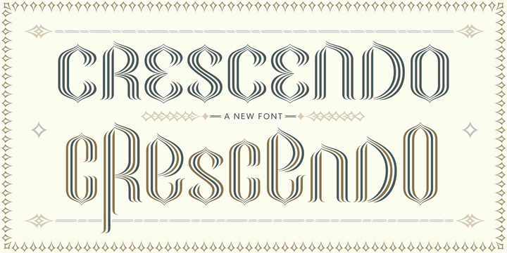 Crescendo Font