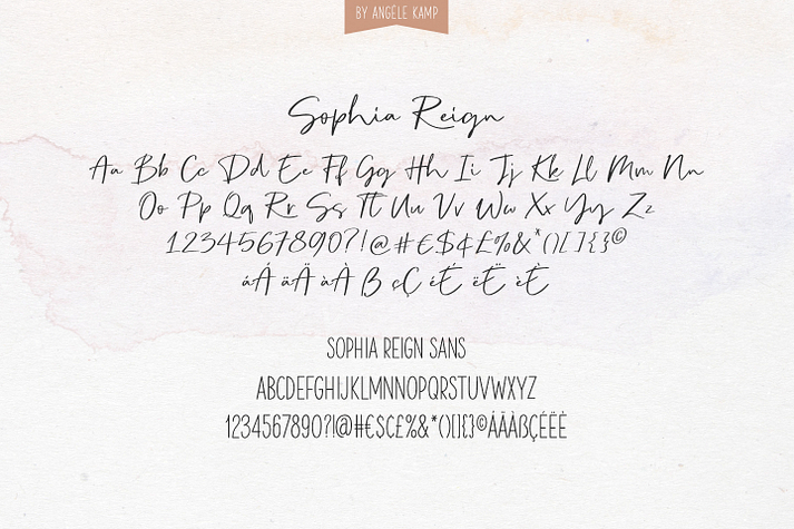 Sophia Reign Font