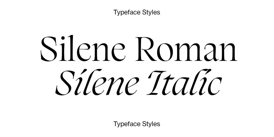 Silene Font
