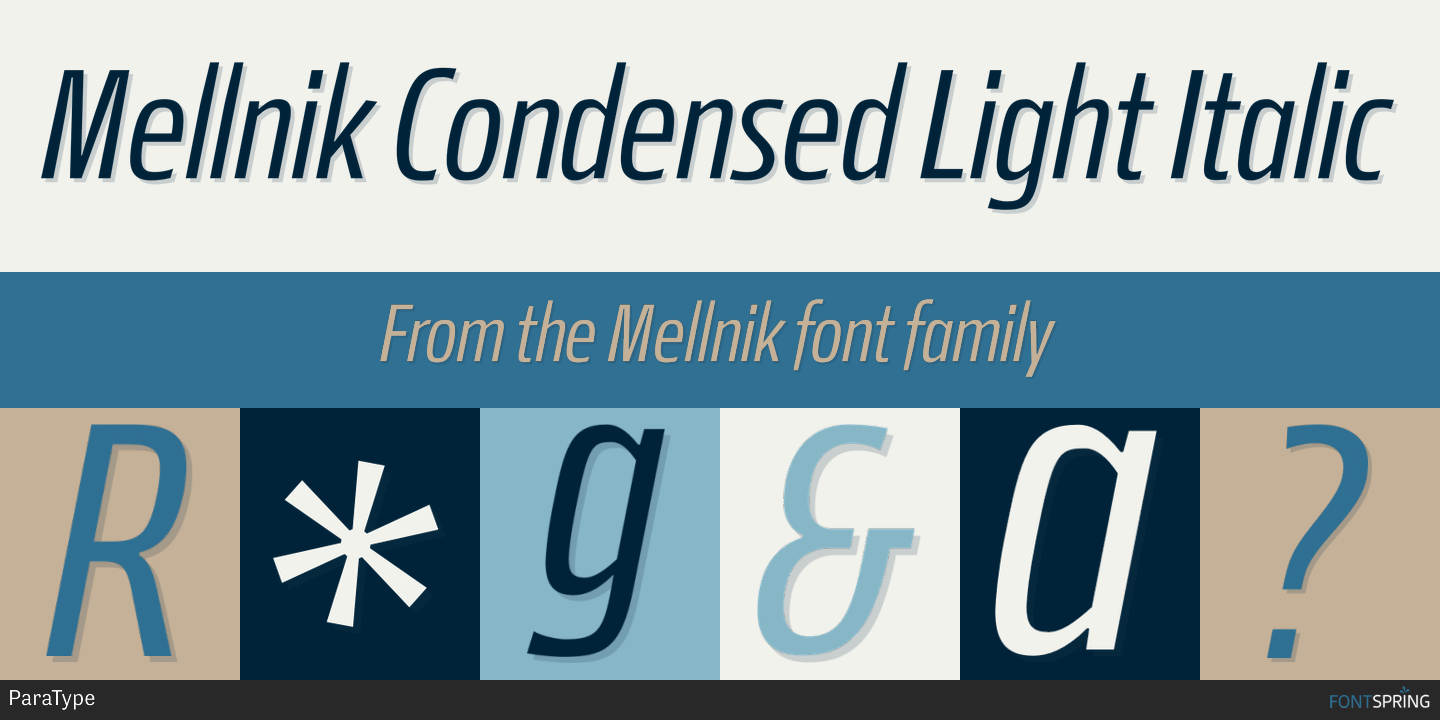 Mellnik Font