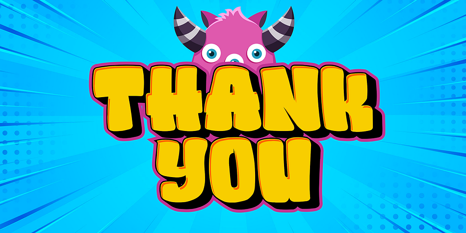 The Giant Monster Font