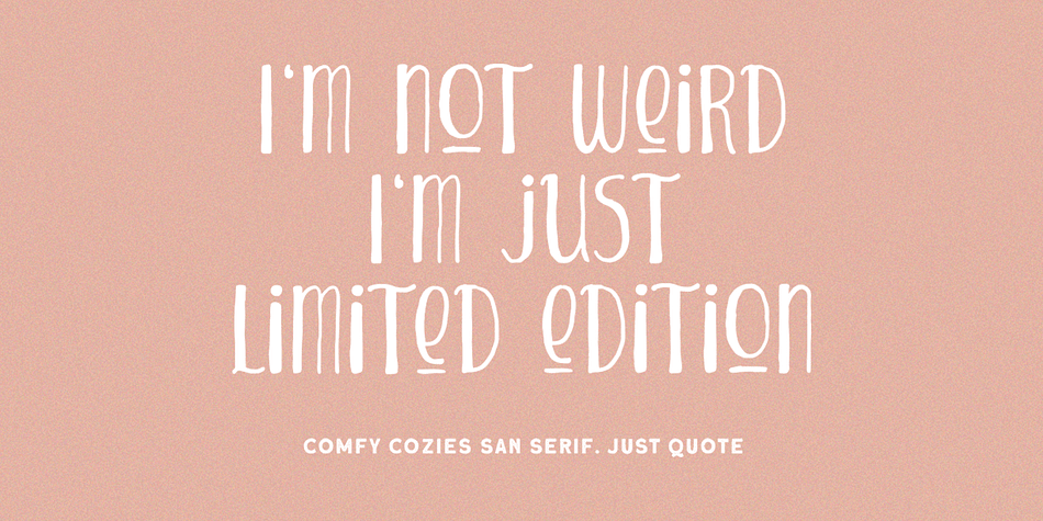Comfy Cozies Font